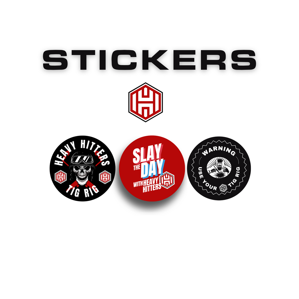 Stickers – Heavy Hitters